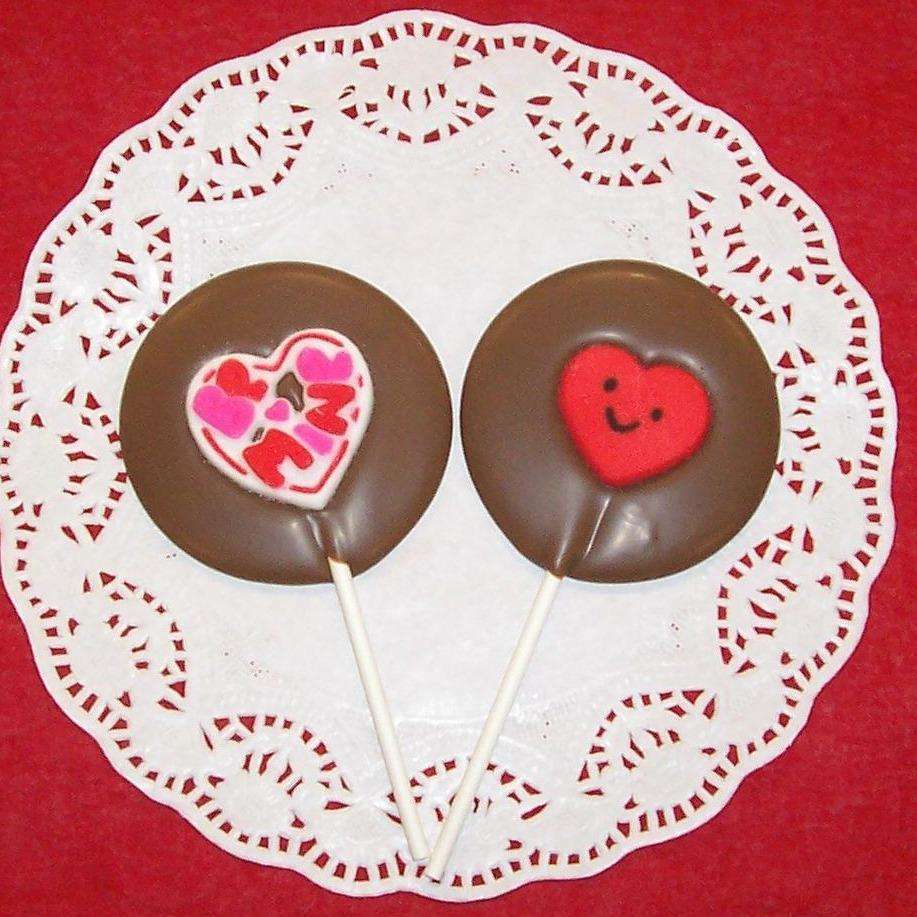 Valentine Drop Pops | Wahls Candies
