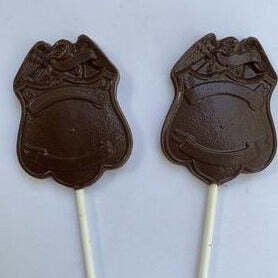 Police Badge Pops | Wahls Candies